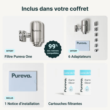 Coffret PUREVA ONE - Filtre à eau