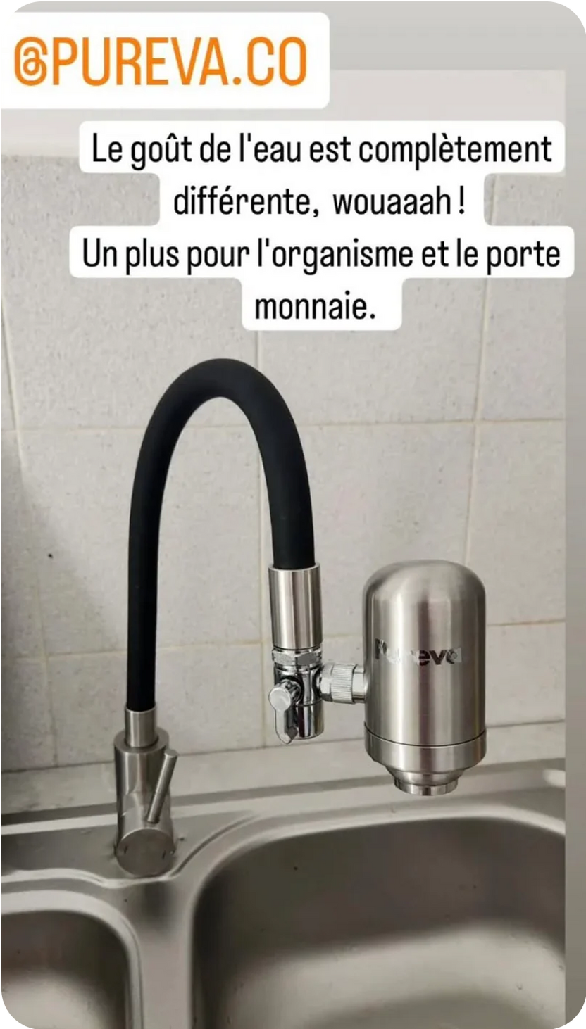 Pureva Water Filter | Naturally filtered water straight from the tap