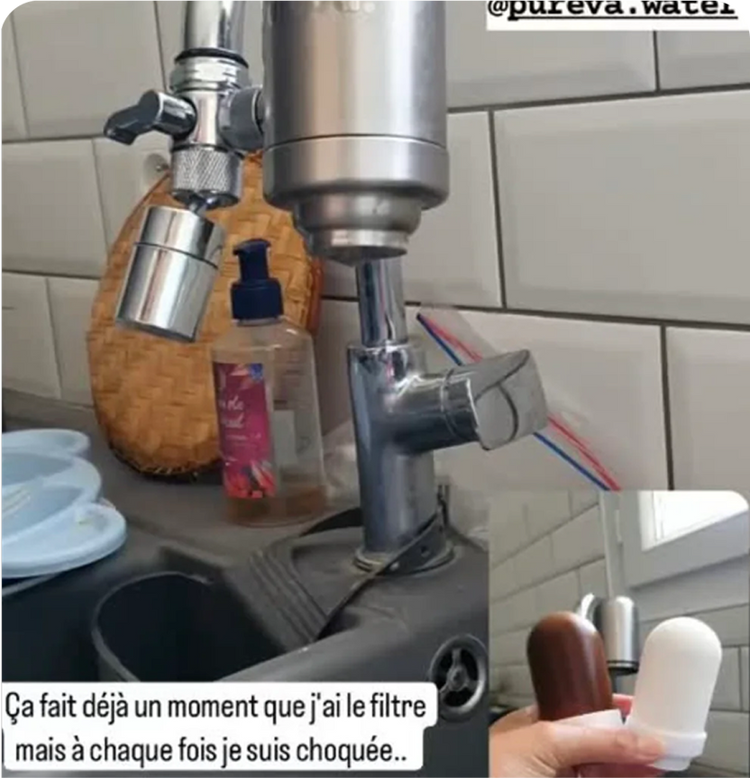 Pureva Water Filter | Naturally filtered water straight from the tap